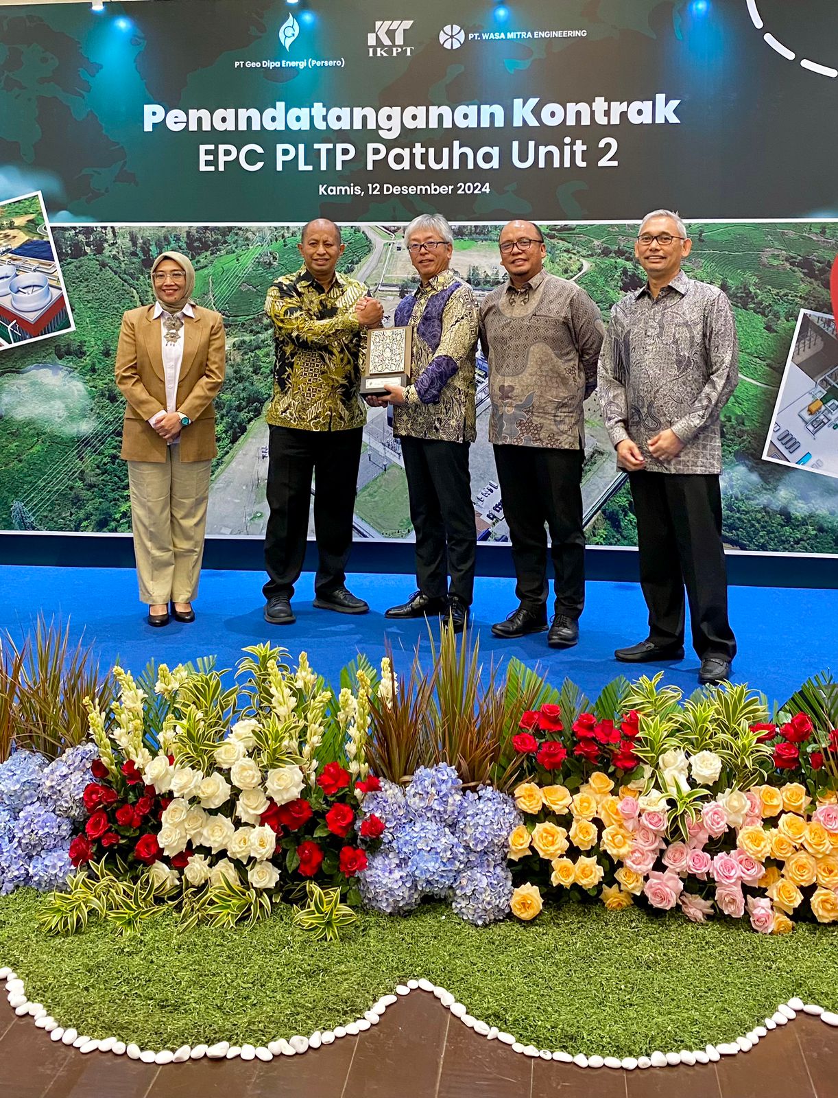 Consortium IKPT and Wasa Mitra Engineering Sign Contract for Patuha-2 ...